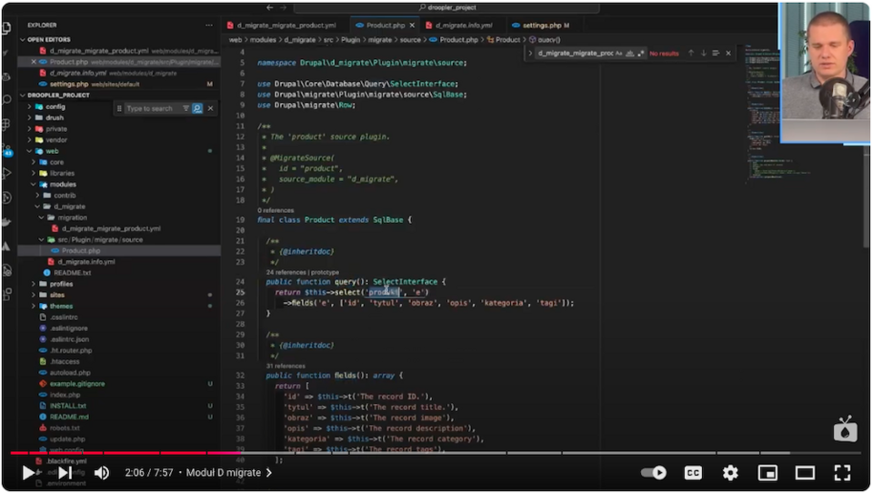 Data migration to Drupal - product example | Droptica